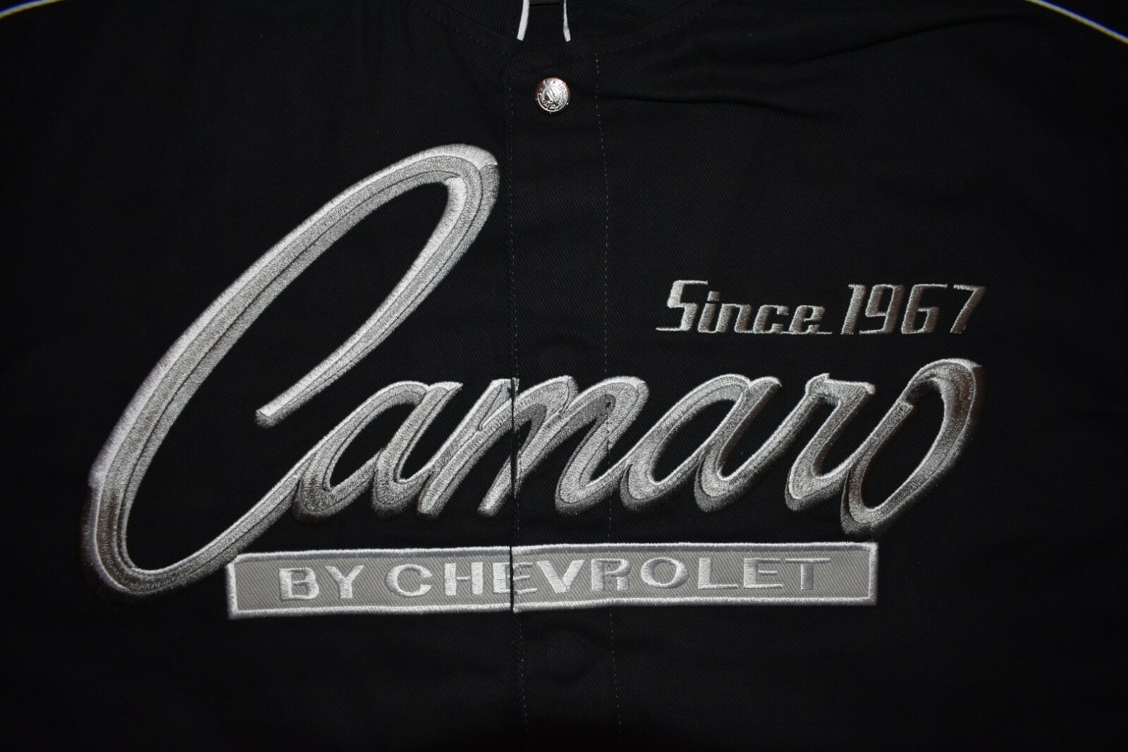 Chevrolet Camaro Racing Embroidered Cotton Collage Jacket JH Design ...
