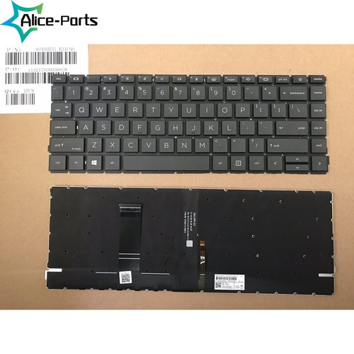 New For HP ProBook 440 G8 445 G8 Laptop US Backlit Keyboard M23769-001 ...