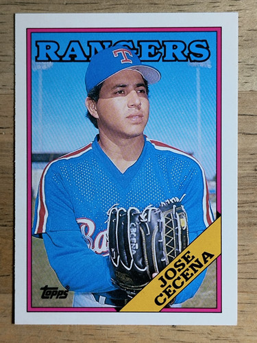 1988 Topps Traded #26T Jose Cecena | eBay