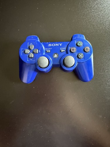 Sony PlayStation 3 PS3 DualShock 3 Sixaxis Controller, Blue, Tested ...