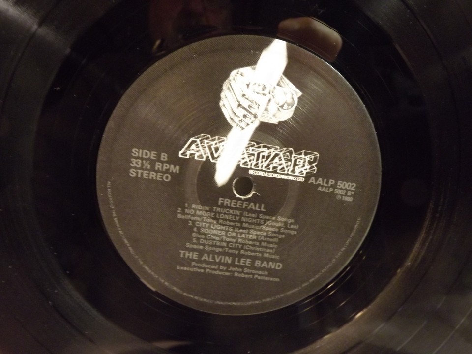 The Alvin Lee Band – Free Fall. Vinyl LP. 1980 with Insert | eBay