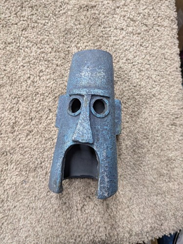 Squidward Spongebob Vision Moai Easter Island Head Aquarium Fish Tank ...
