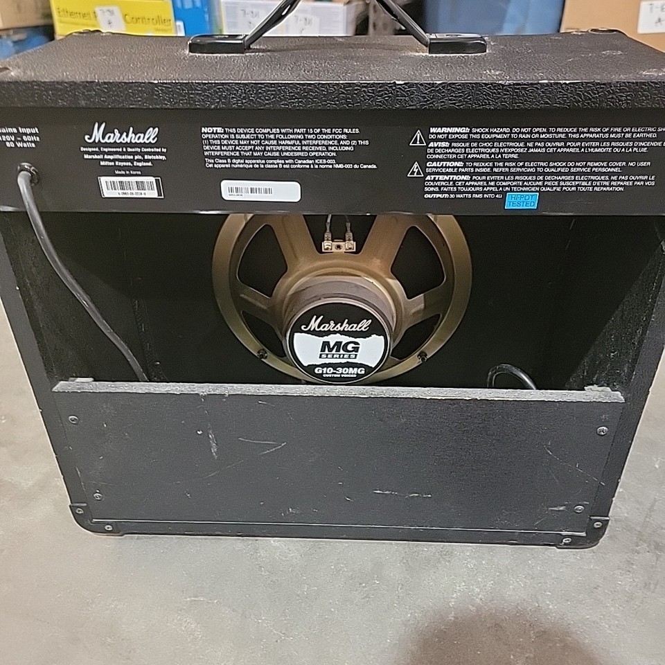 Marshall MG30DFX 30W Combo Amp with Digital Effects and 10in Speaker | eBay