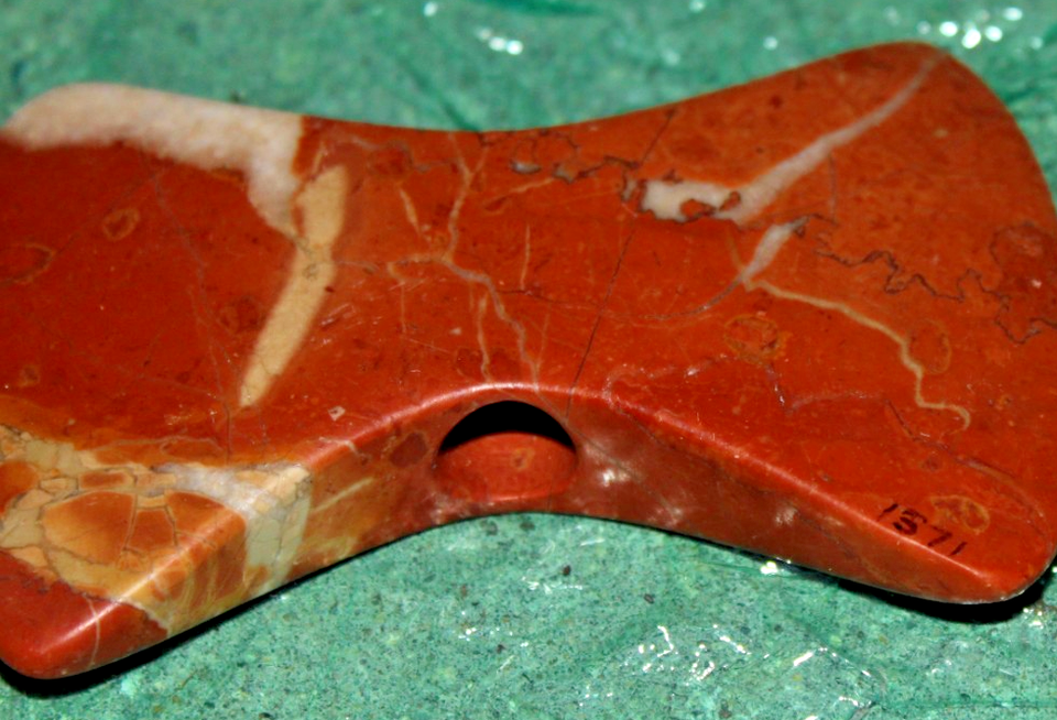 Winged BANNERSTONE Ancient Native American Artifact | eBay