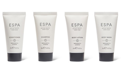 ESPA Bergamot & Jasmine Bundle Shampoo/Conditioner, Body Wash & Lotion ...