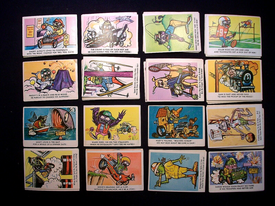 1965 Fleer WEIRD-OHS cards QUANTITY U-PICK READ DESCRIPTION FIRST ...