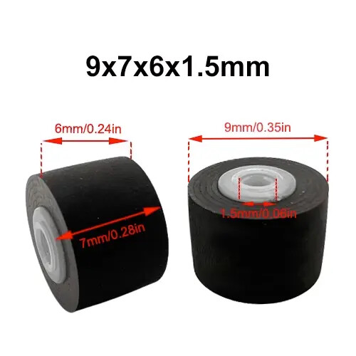Pinch Roller for Sony Panasonic Technics Sharp Walkman Cassette Decks ...