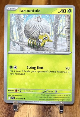 Tarountula 017/198 SV1 Scarlet & Violet Base Non Holo Pokemon Card NM ...