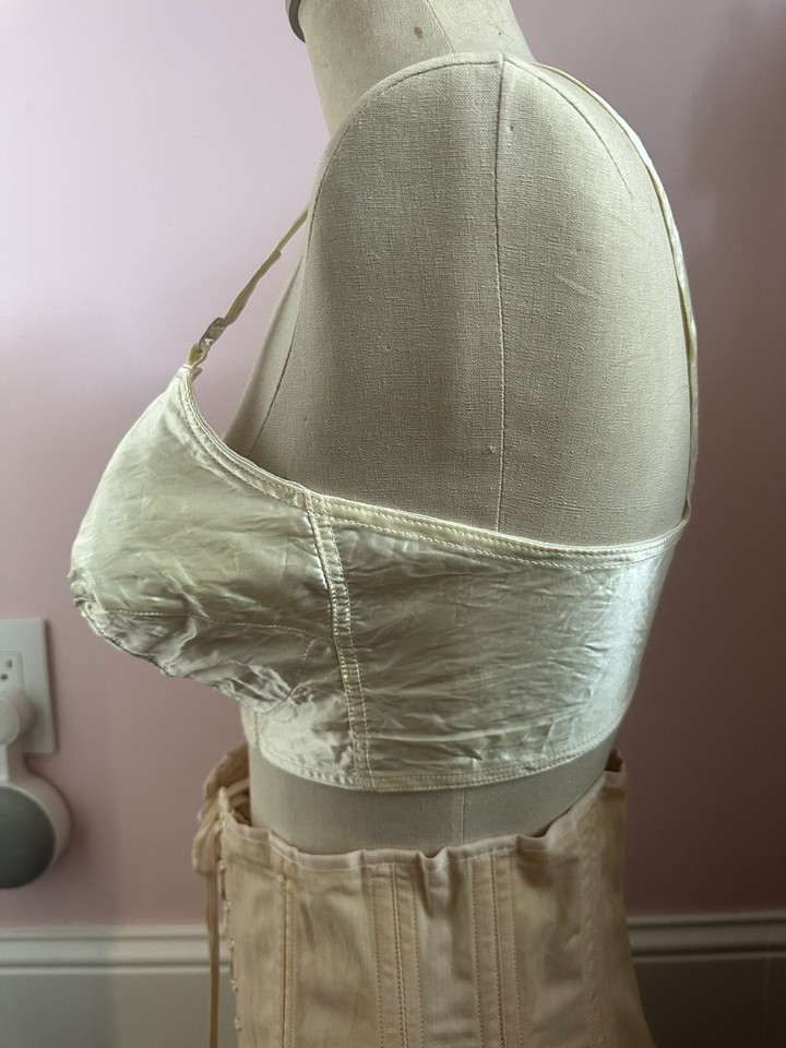 Vintage 1940’s Satin Bullet Bra | eBay
