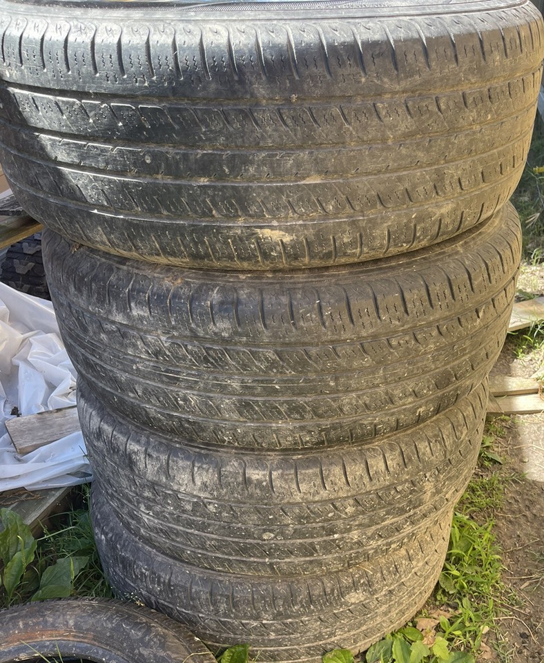 used Ford 17 inch rims and tires . Tread Is Ok Maybe Another 5,000 ...