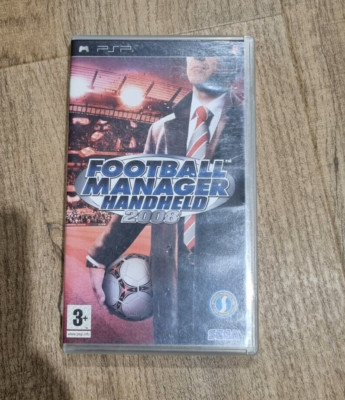 PSP Football Manager Handheld 2008 Game - includes booklet - PAL | eBay ...