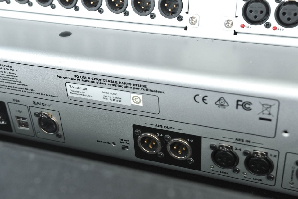 Soundcraft Vi2000 Live Digital Mixing System with Stage Rack CG00387 | eBay