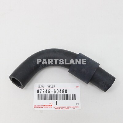 87245-60480 Toyota Genuine OEM Heater Water Inlet Hose HOSE, INLET B ...