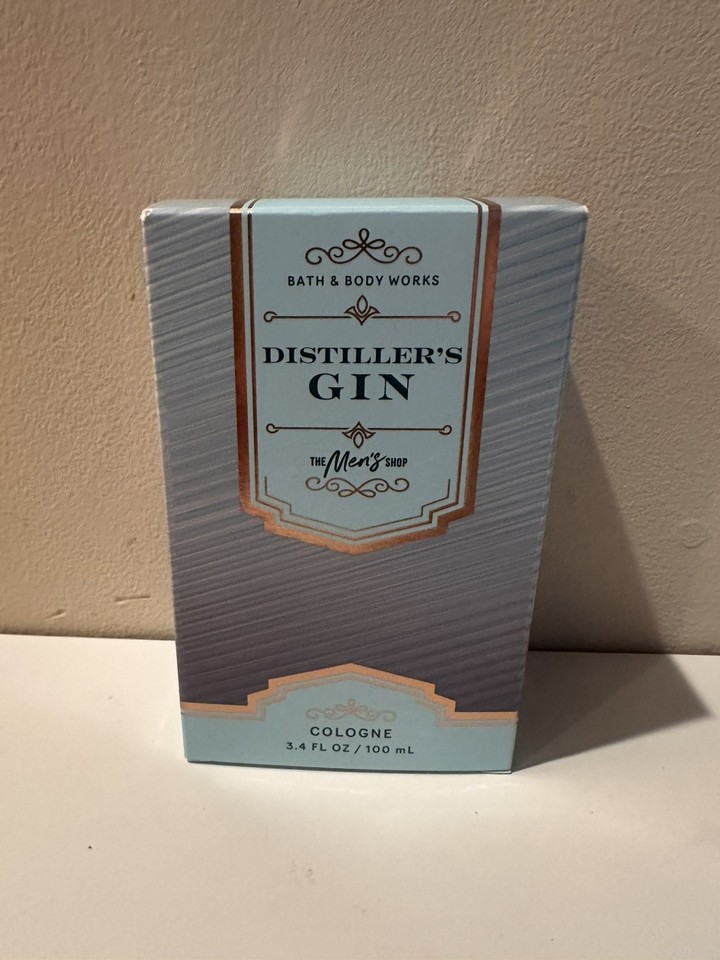 BATH & BODY WORKS DISTILLER'S GIN COLOGNE FOR MEN 3.4 FL OZ NEW BOX | eBay