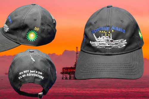 North Star ConocoPhillips BP Veco Gas Cap Hat Alaska North slope ...