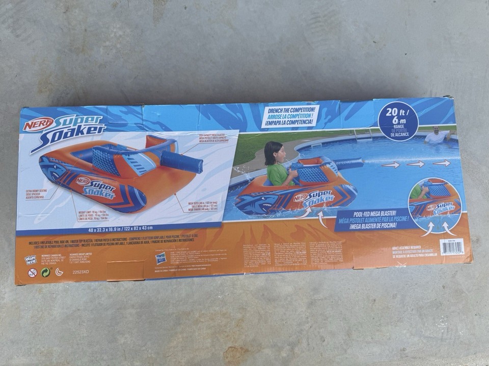 NERF Super Soaker Megaforce Battle Tank Ride-On – 47 x 32 x 19" | eBay