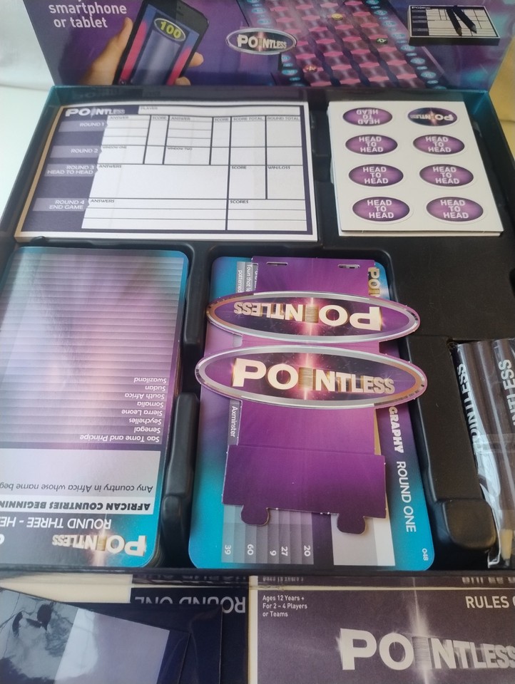 Pointless Board Game VGC University Games | eBay UK