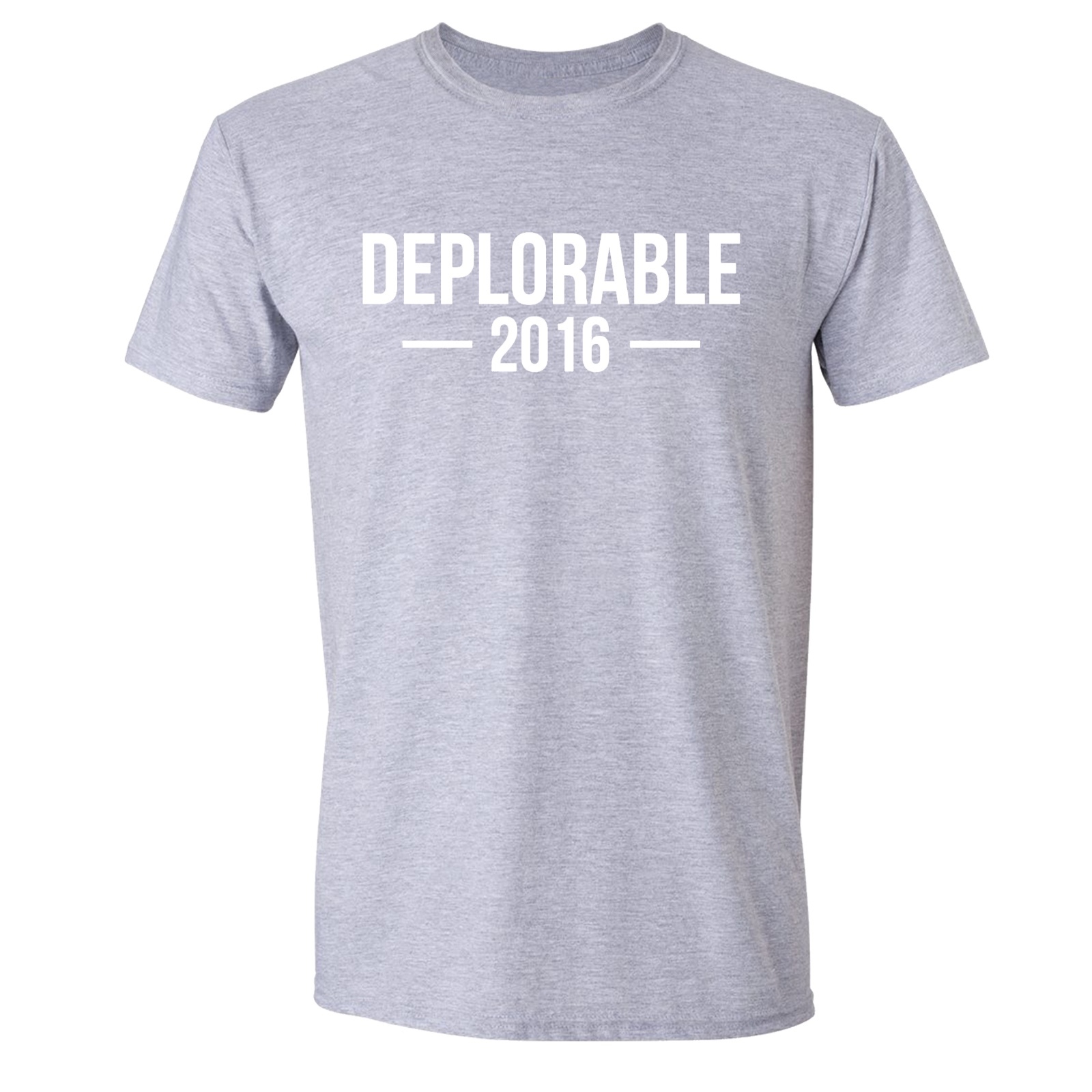 Deplorable Trump President America Great T-shirt Election Shirt Gray | eBay