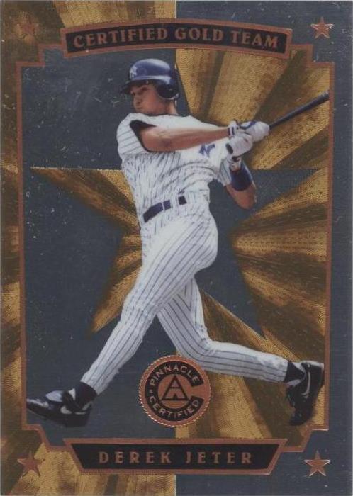 1997 Pinnacle Certified - Certified Team Derek Jeter #3 Gold /499 for ...
