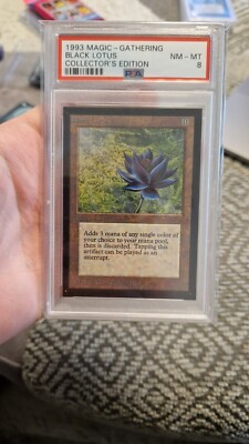 Collectors Edition Black Lotus - MTG - PSA 8 - NM-MT - Magic The ...