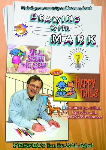 Drawing with Mark: Happy Tails & We All Scream for Ice Cream (DVD ...