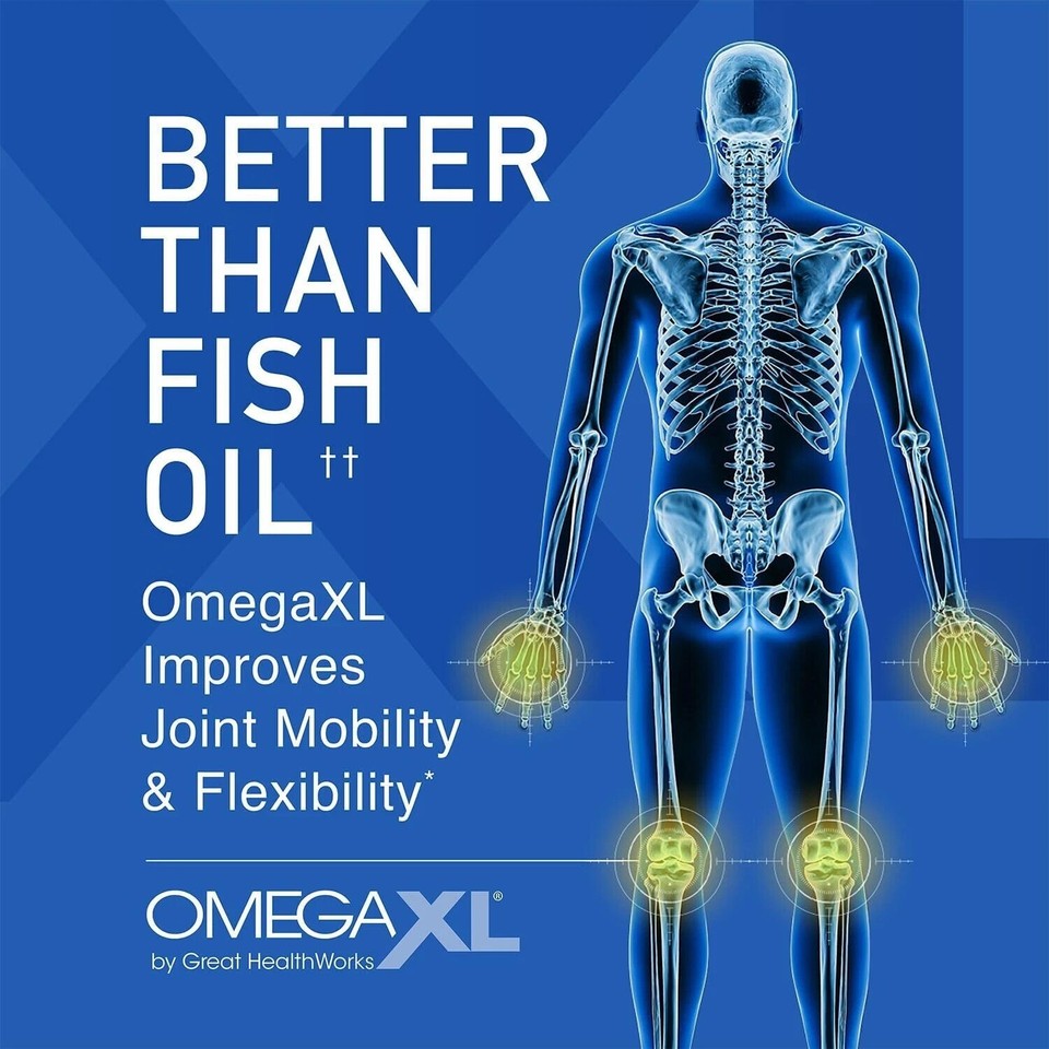 Omeega XL 300 Capsules - Green Lipped Mussel Omega-3 Joint Relief ...