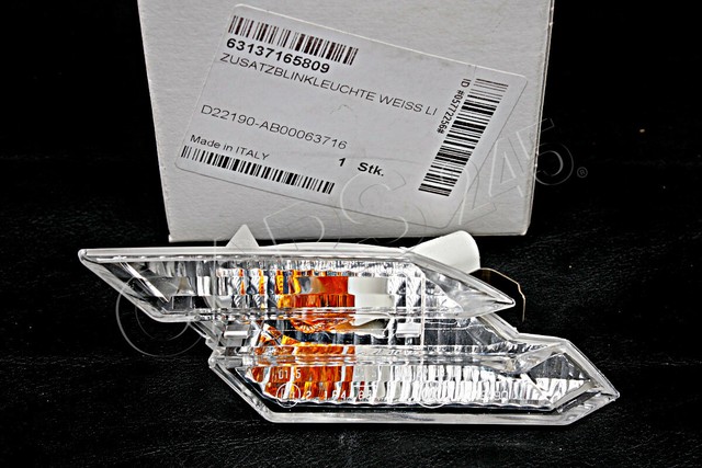 BMW 6 E63 Front Left Turn Signal Indicator 63137165809 Genuine for sale ...