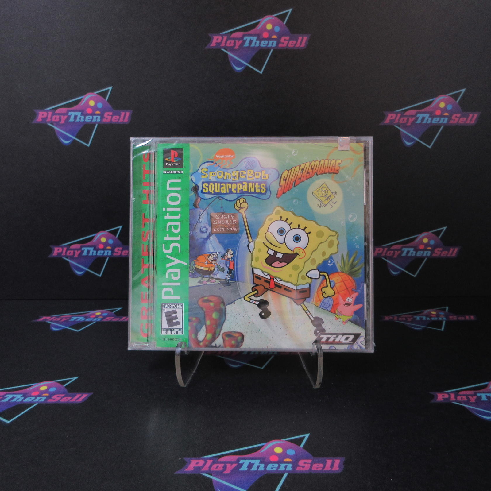 SpongeBob SquarePants: SuperSponge (Sony PlayStation 1, 2001) for sale ...