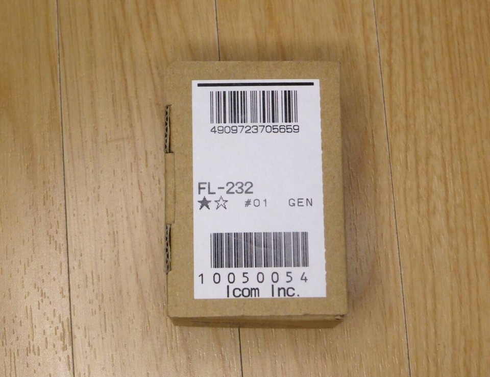 Icom FL-232 350HZ Narrow CW Filter IC-R75 /IC-756/ IC-706MKIIG /IC ...