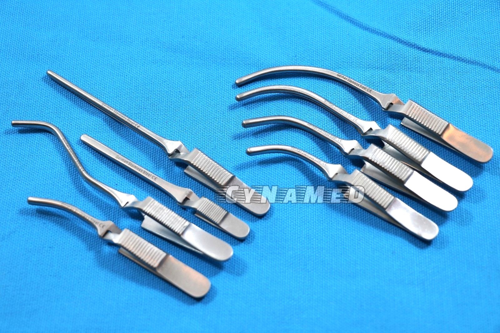 GERMAN 8 DEBAKEY BULLDOG CLAMP ATRAUMATIC FORCEPS CVD +STR SURGICAL ...