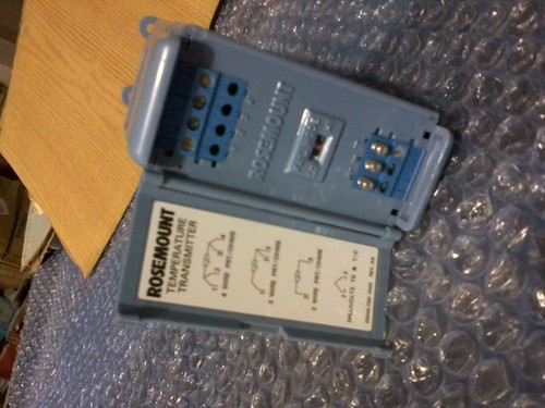Rosemount 644RA Smart Hart 4-2-mA Temperature Transmitter transduce ...
