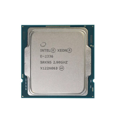 Intel Xeon E-2336 Processor CPU 6-Core 2.90GHz~4.80GHz LGA-1200 TDP-65W ...