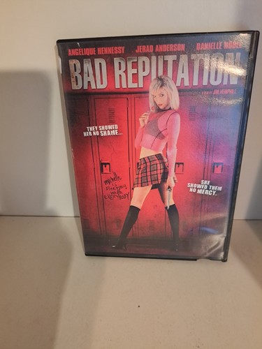 BAD REPUTATION rare Horror dvd Rape Revenge ANGELIQUE HENNESSY Slasher ...