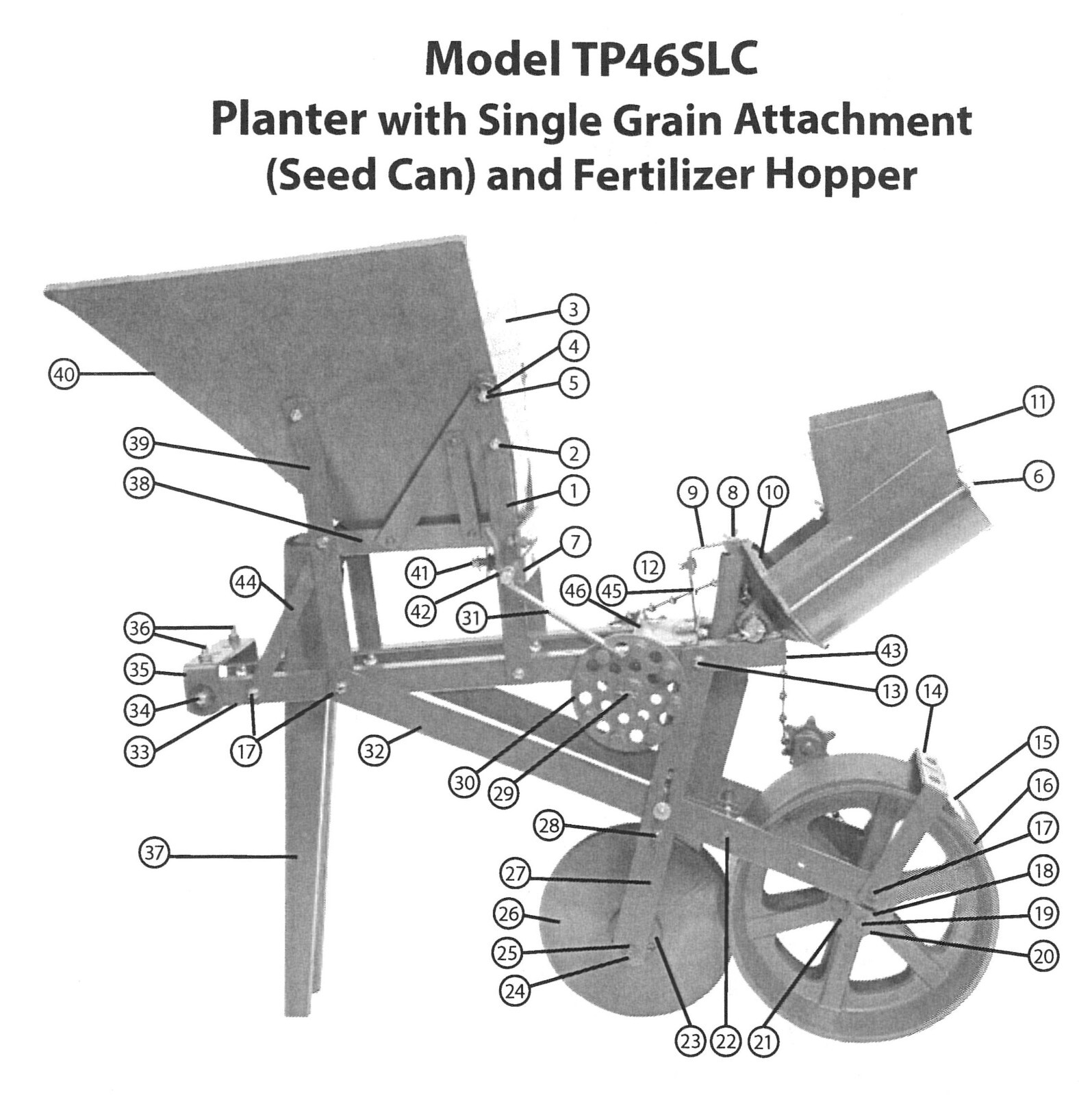Covington 1 or 2 Row Vegetable Planter Fertilizer Owner's Manual ...