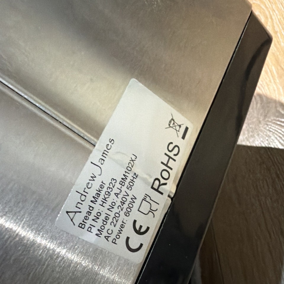 Andrew James Bread Maker Model AJ-BM102XJ | eBay UK