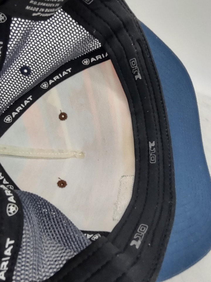 ARIAT Multi Color Serape Logo Mesh Snapback Trucker Cap Hat One Ten | eBay