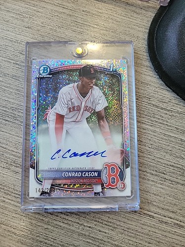 2025 Bowman Chrome Prospect Autographs Conrad Cason #CPA-CCN (AU, RC ...