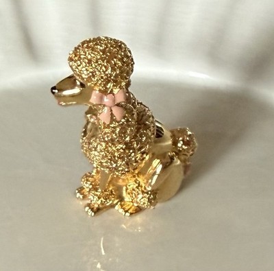 Estee Lauder Vintage 1999 Dazzling Poodle Solid Perfume Compact ...