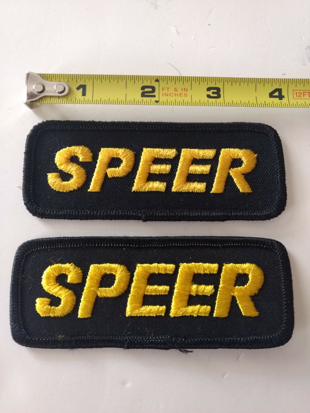 Two Vintage Speer Embroidered Patches Reloading Bullets | eBay