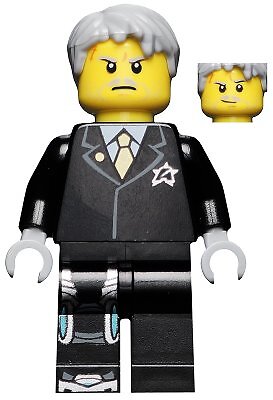 LEGO Ultra Agents Agent Solomon Blaze Minifigure (70165) (70170) (70162 ...