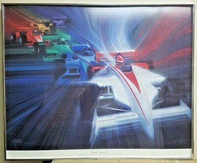 Full Set of Four 1987 Indy 500 Posters Commissioned By Chrysler ...