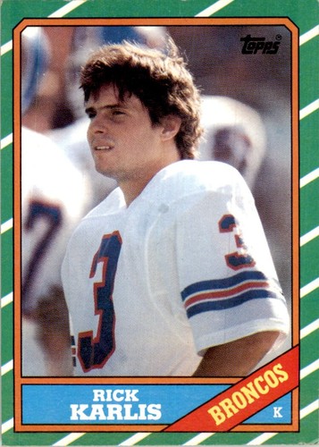 1986 TOPPS! RICK BRYAN* DENVER BRONCOS #117 | eBay