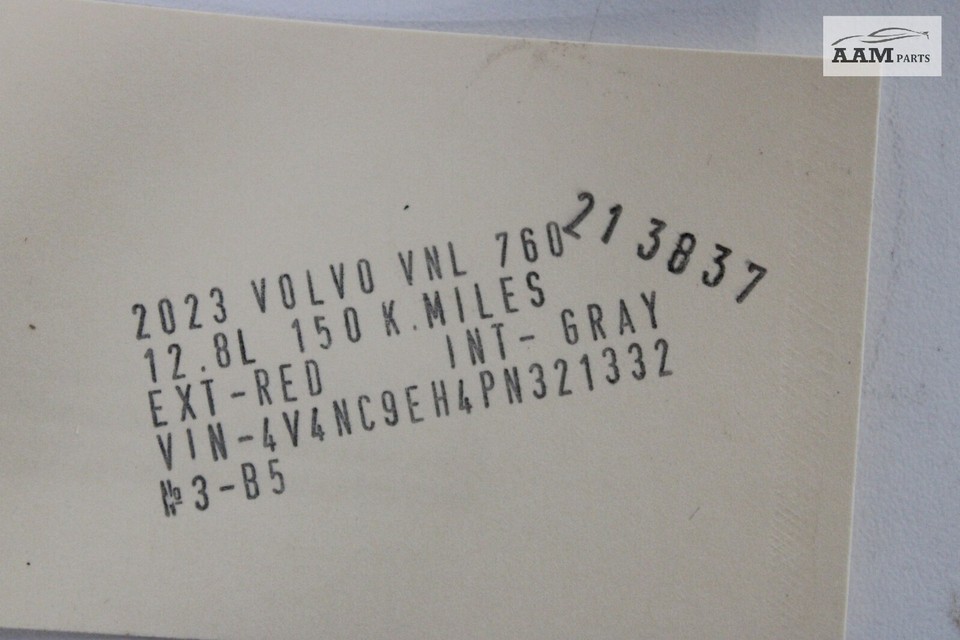 2019-2023 VOLVO VNL 760 D13 BELT TENSIONER PULLEY 23392680 OEM | eBay