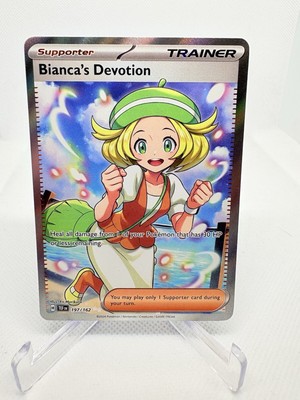 Bianca's Devotion 197/162 Temporal Forces Full Art Ultra Rare Pokemon ...