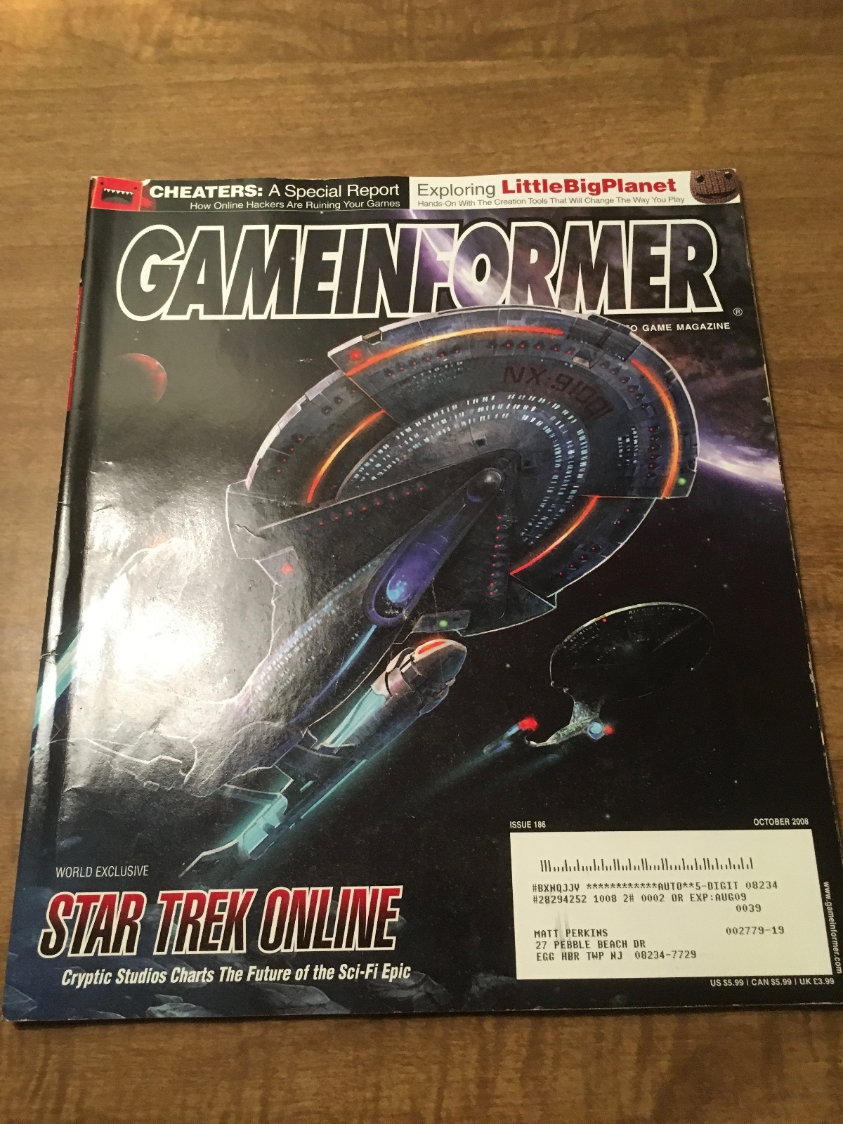 Game Informer Magazine(October 2008, Issue 186) | eBay