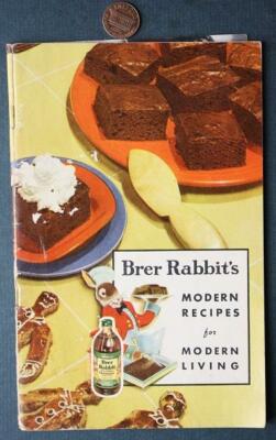 1940s Era New Orleans Louisiana Brer Rabbit Molasses recipe booklet ...