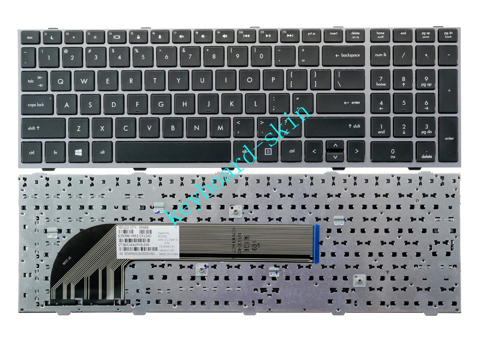 100% New for HP ProBook 4540s 4540 4545s 4545 laptop 701485-001 US ...