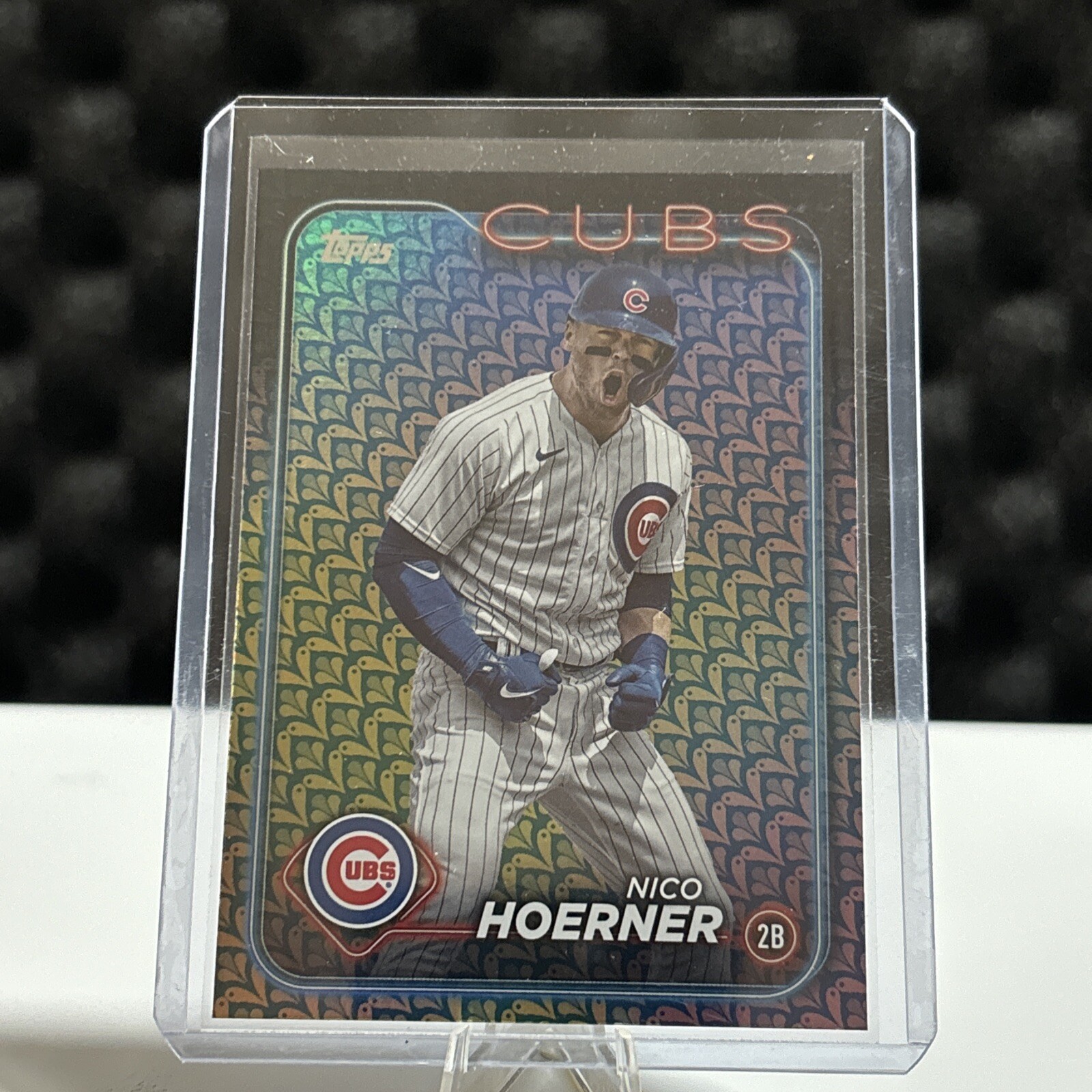 2024 Topps Series 1 Nico Hoerner Easter Holiday Foil #204 Chicago Cubs ...