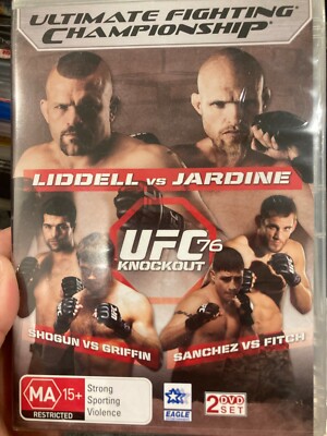 UFC 76 - Knockout NEW/sealed region 4 DVD (2 discs) MMA fighting ...