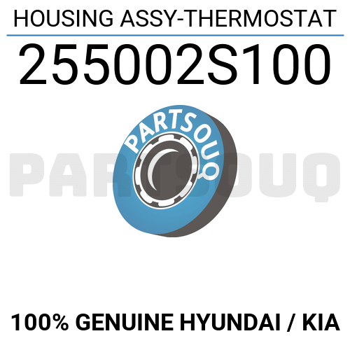 255002S100 Genuine Hyundai / KIA HOUSING ASSY-THERMOSTAT | eBay